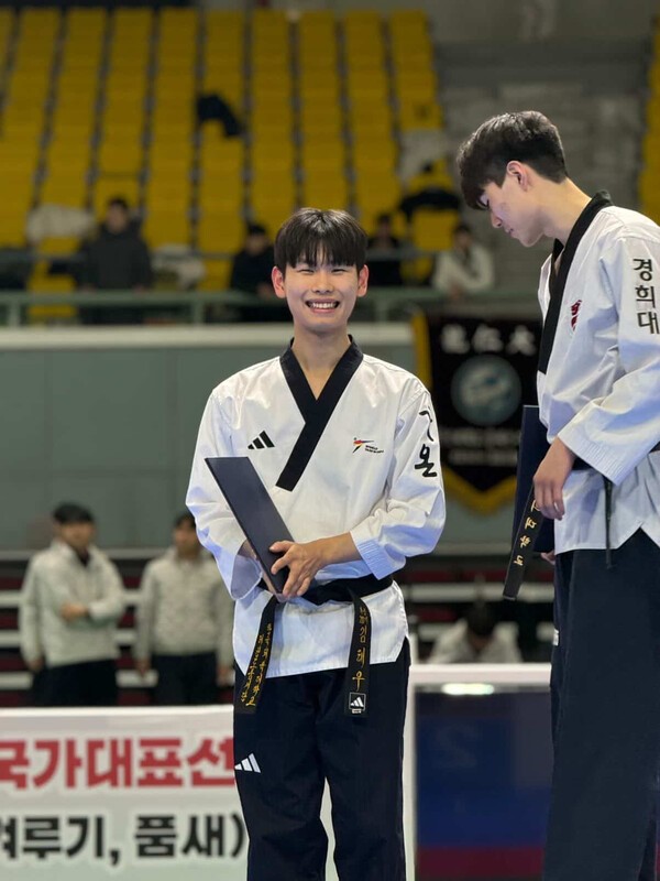 태권도학과 품새 선수단, 국가대표 선발전에서 ‘메달 사냥’ 성공적